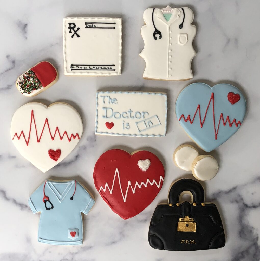 Medical and Healthcare Workers Sugar Cookies | Geneva Baking Company